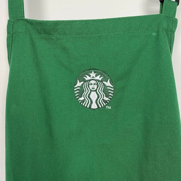 Starbucks | Kitchen | Starbucks Barista Apron Uniform Embroidered Logo ...